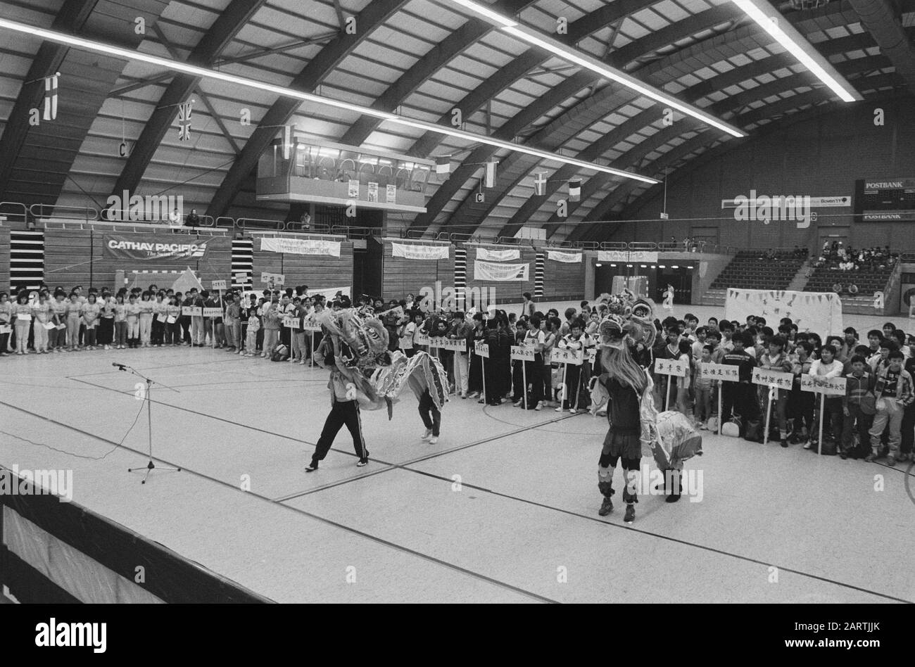 Sports event ceremony Black and White Stock Photos & Images - Alamy
