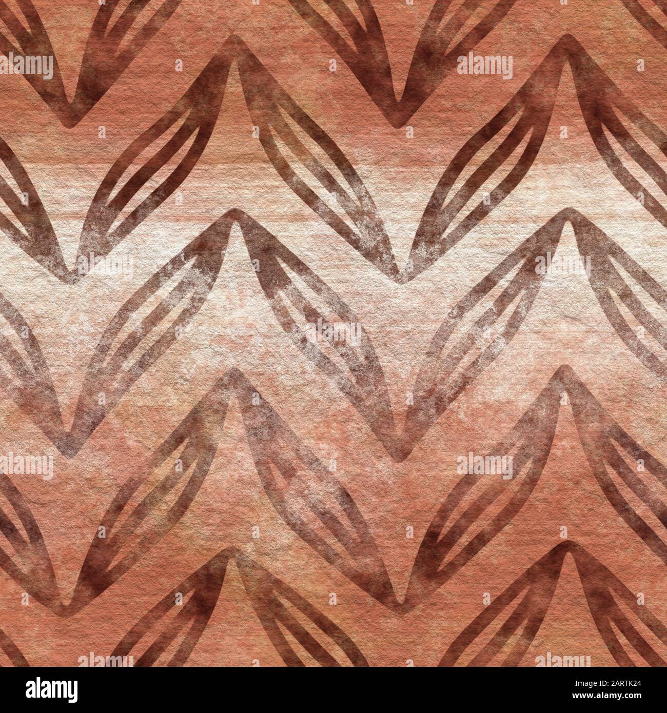Seamless terracotta texture red clay paint pattern Stock Photo - Alamy