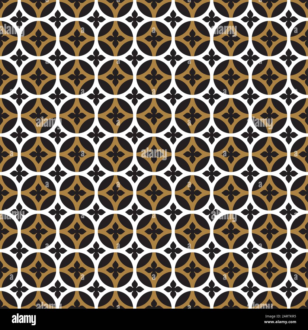 Seamless vintage wallpaper pattern Stock Vector Image & Art - Alamy