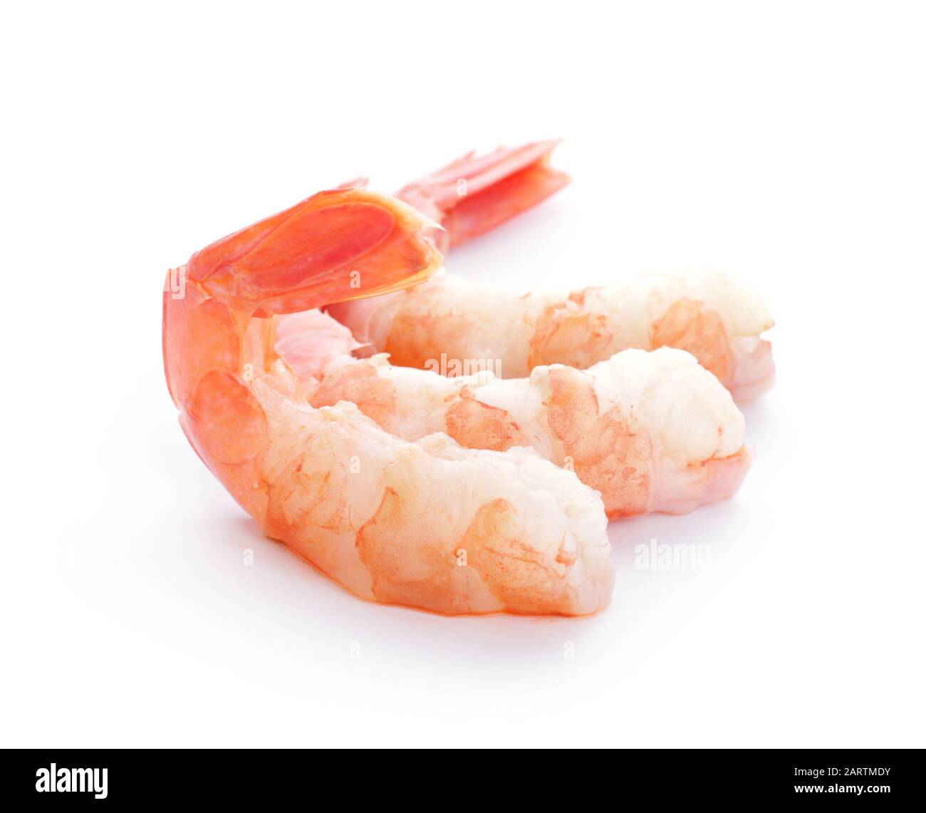 Natural background cooked prawns Cut Out Stock Images & Pictures - Alamy