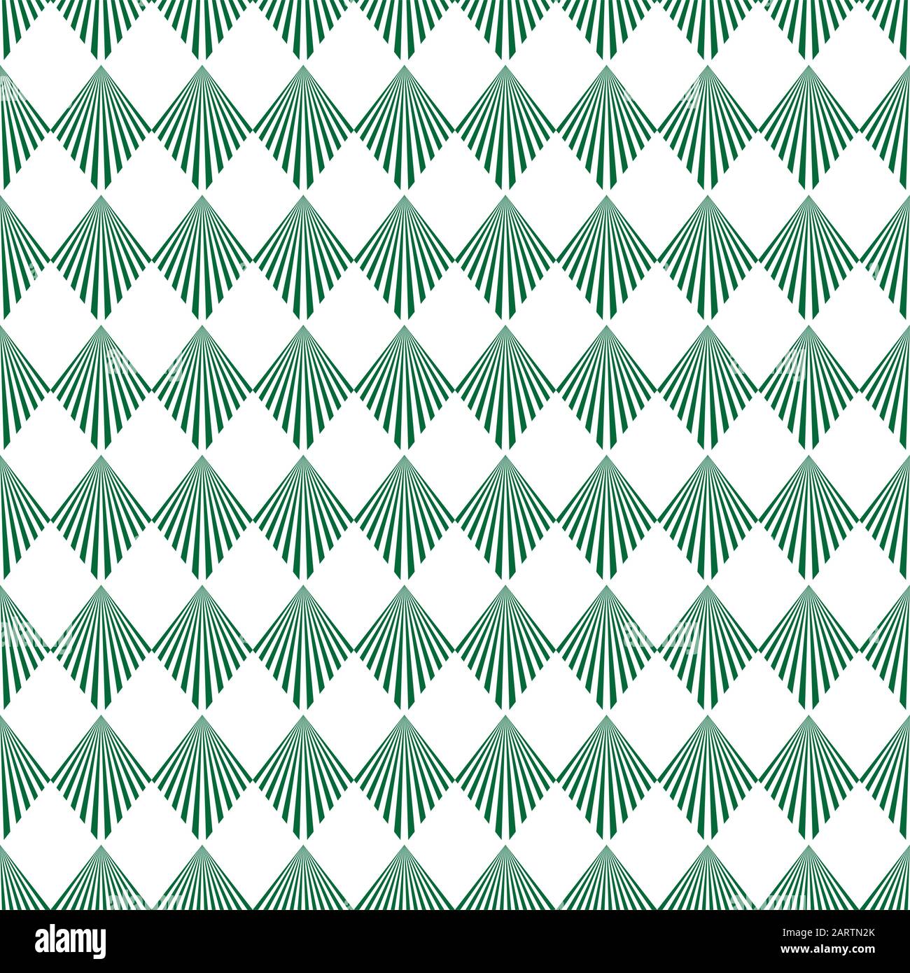 Seamless Art Deco fan pattern background Stock Vector Image & Art - Alamy