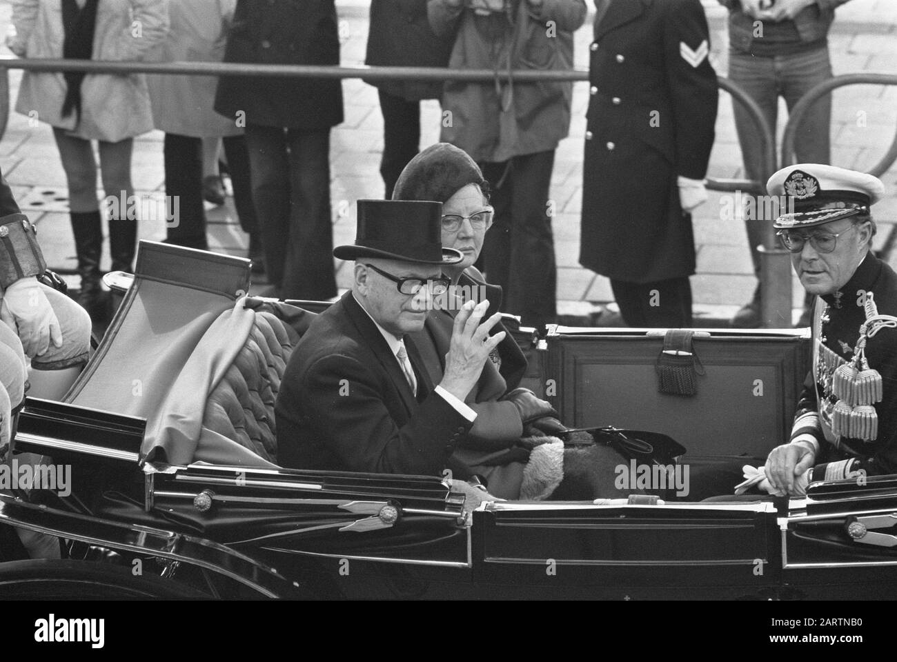 State visit President Kekkonen of Finland to the Netherlands Kekkonen ...