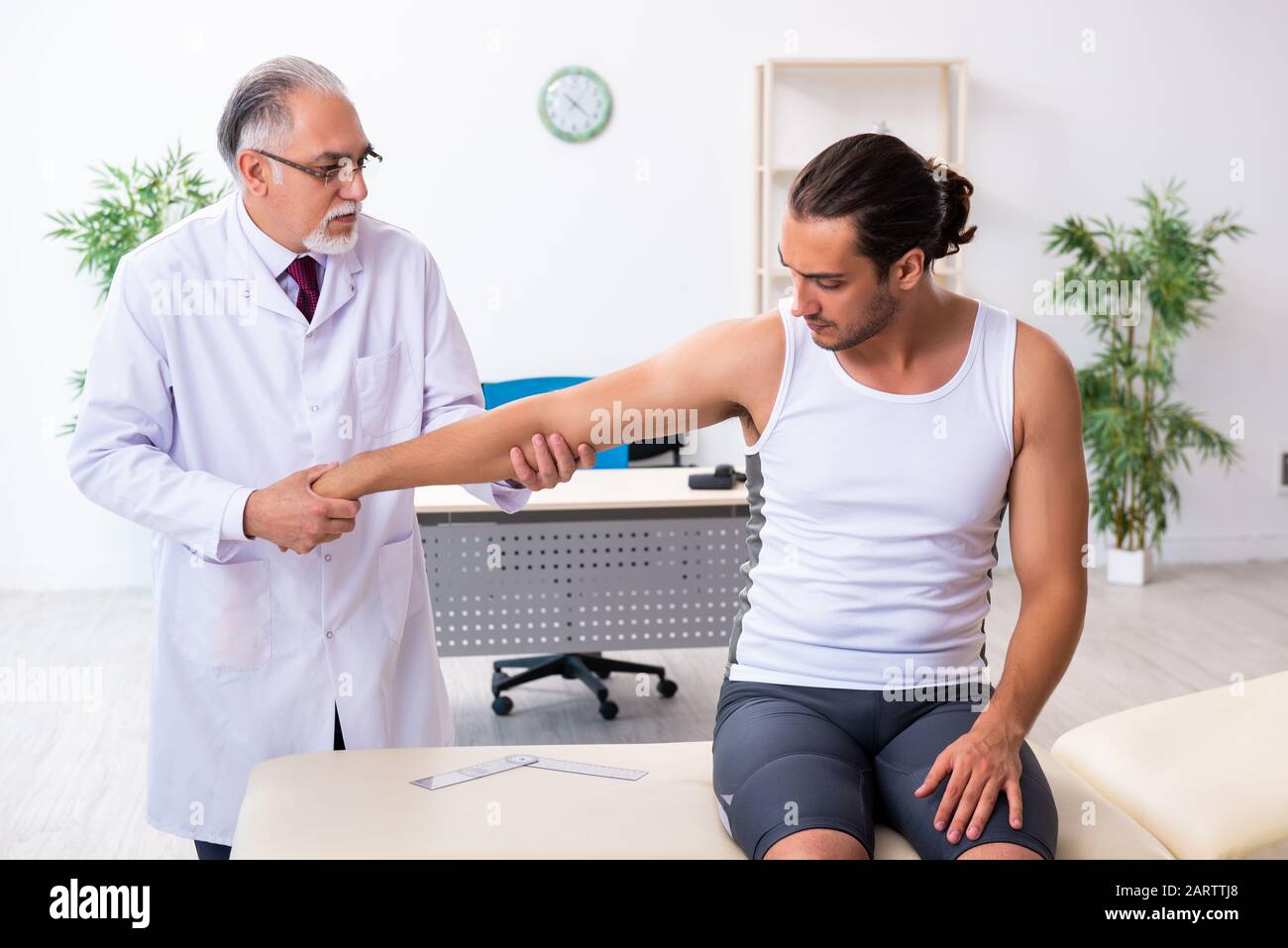 Elbow flexion and extension hi-res stock photography and images - Alamy