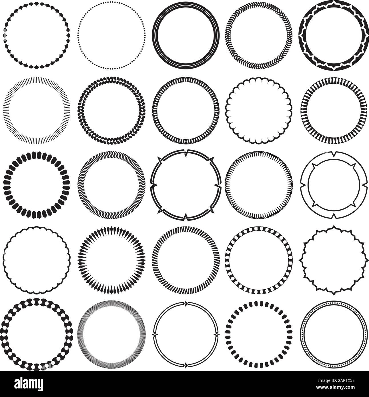 Filigree Round Border