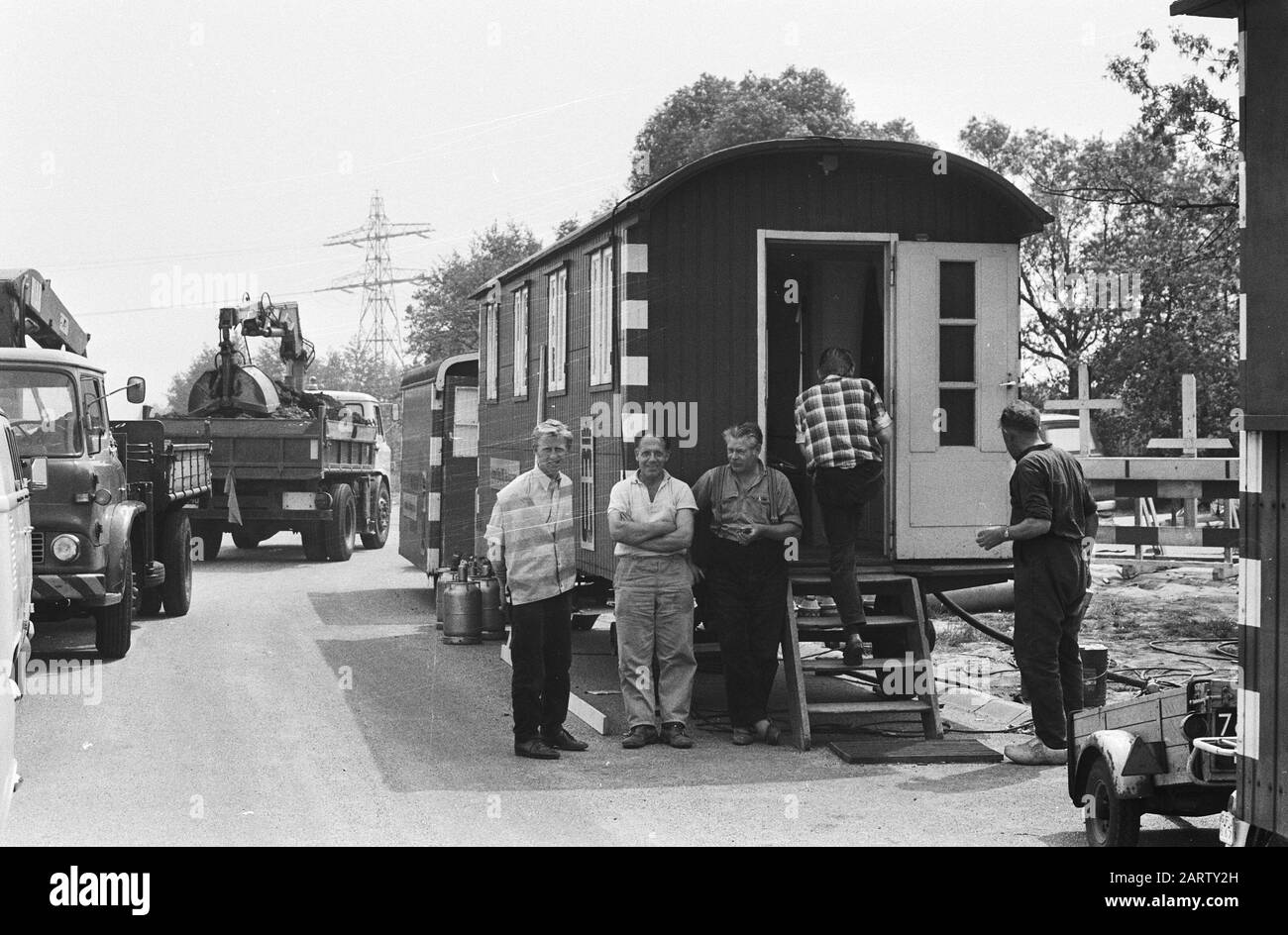 One hour Construction workers strike Strikers at the Amsterdam ...