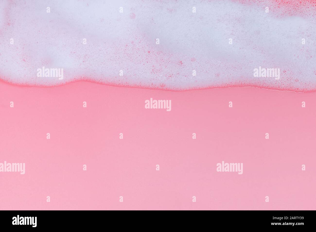 Pink foam bubbles background Stock Photo - Alamy