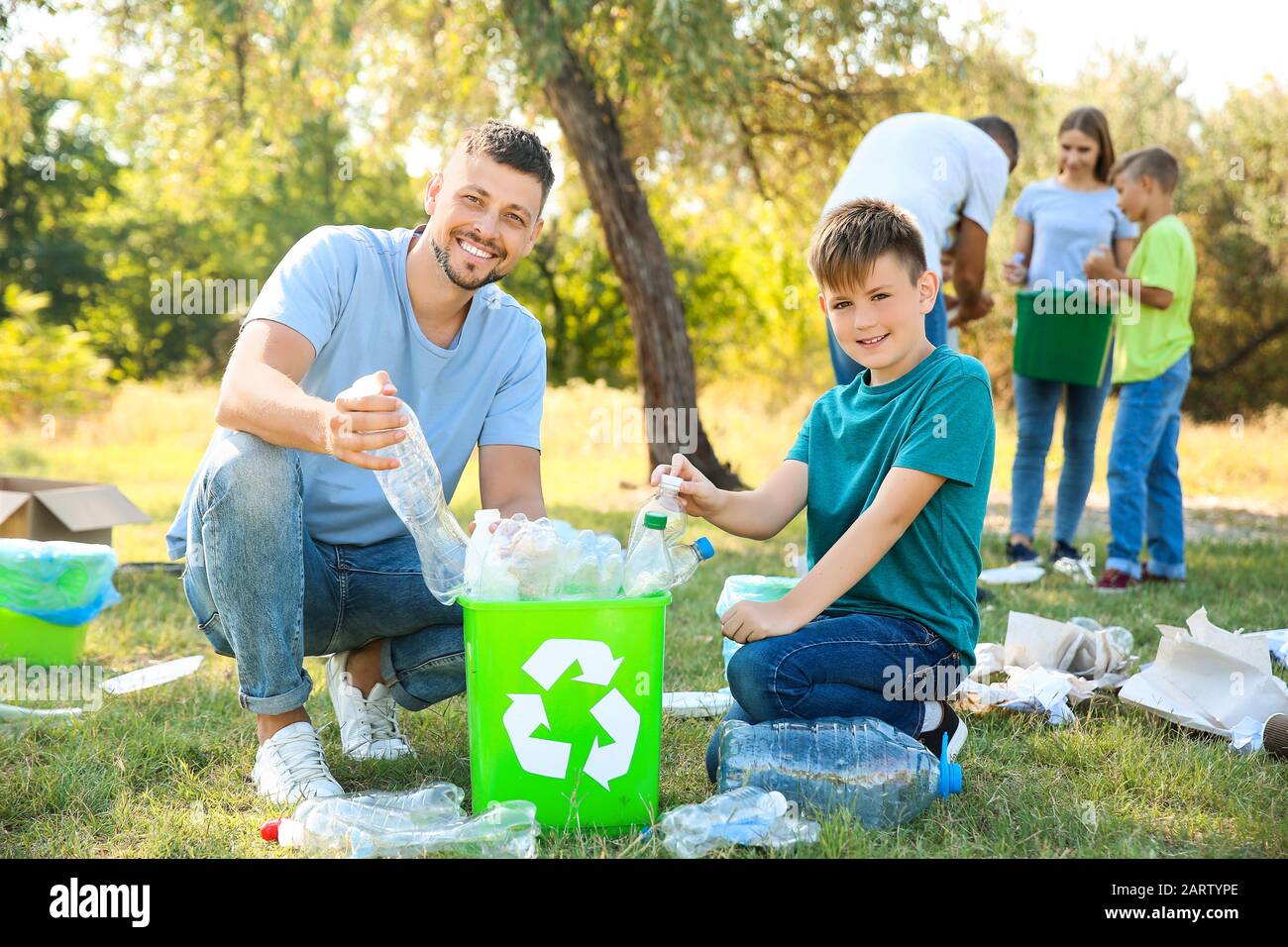 Recycling concept people portrait hi-res stock photography and images ...