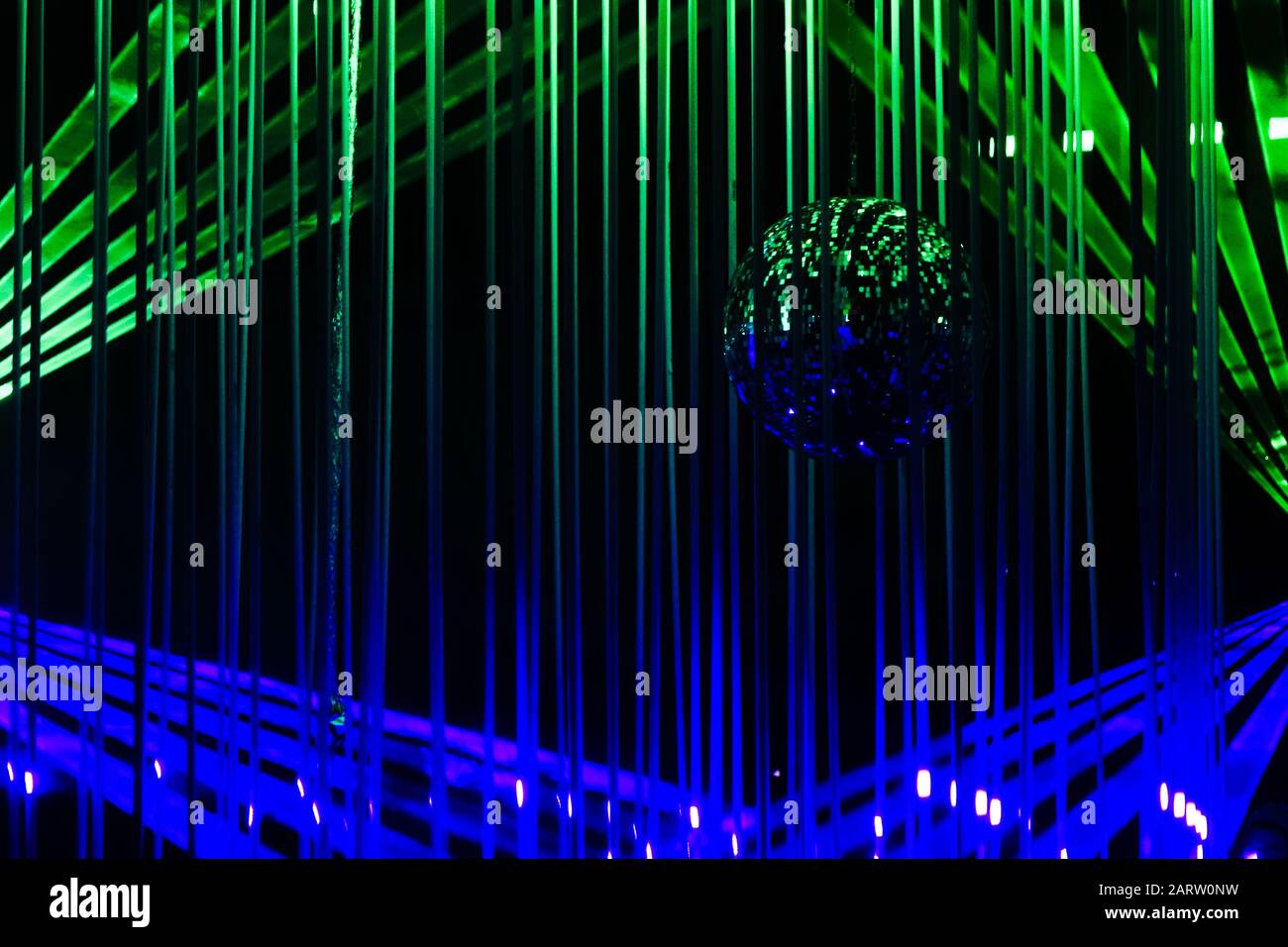 Light ball green ray beams hi-res stock photography and images - Alamy