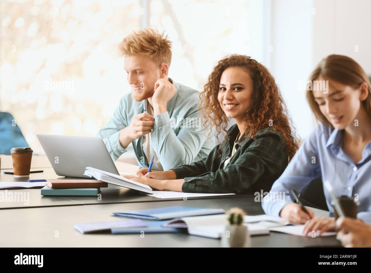 Preparing exam hall hi-res stock photography and images - Alamy
