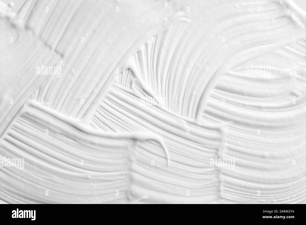 Texture of natural cream, top view Stock Photo - Alamy