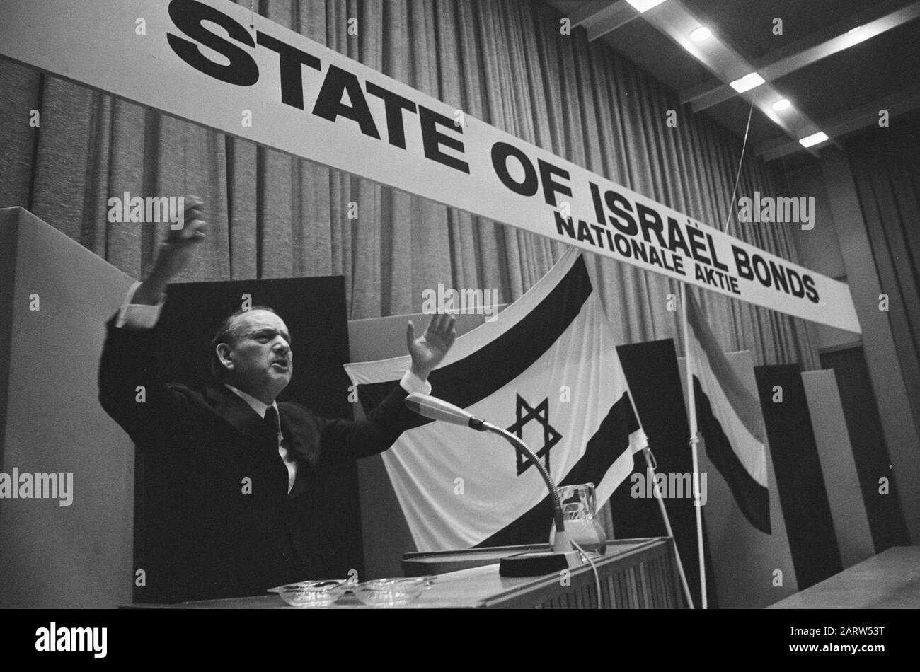 State of Israel Bonds in Glass Hall in RAI, commissioned Mr. Sijer Date ...