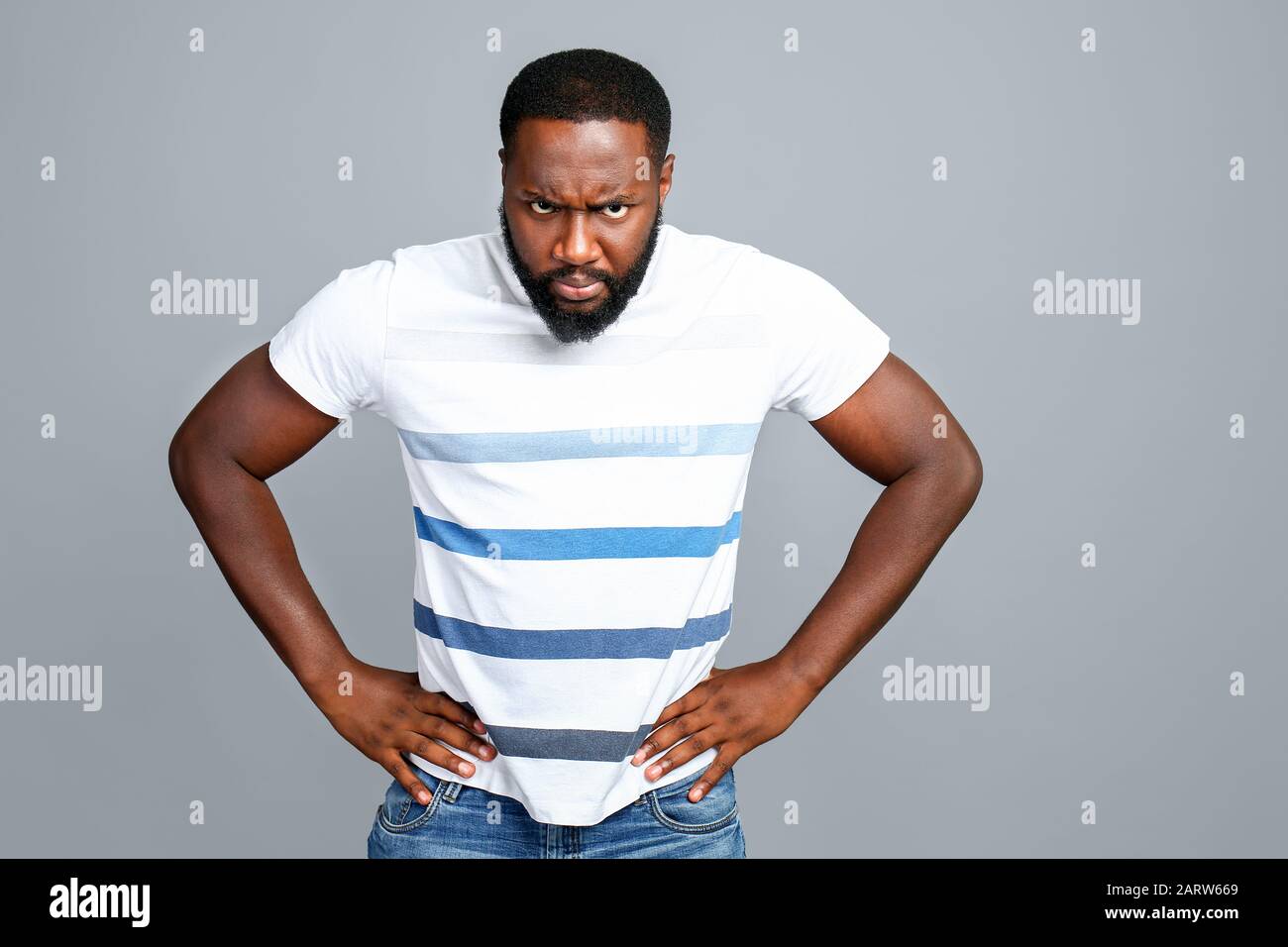 Emotional angry irritated african hi-res stock photography and images ...