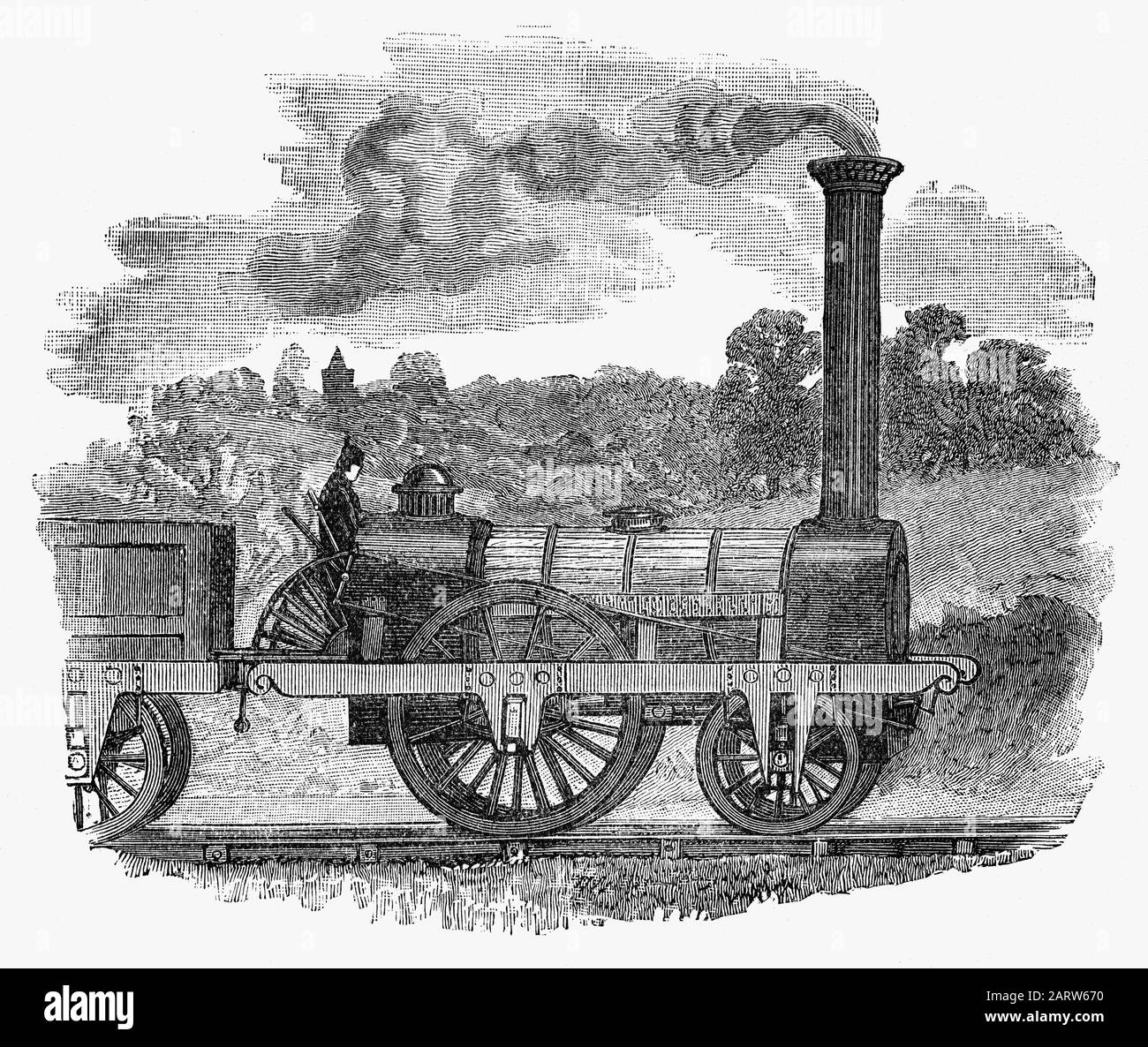 Steam locomotive 1800s hi-res stock photography and images - Alamy