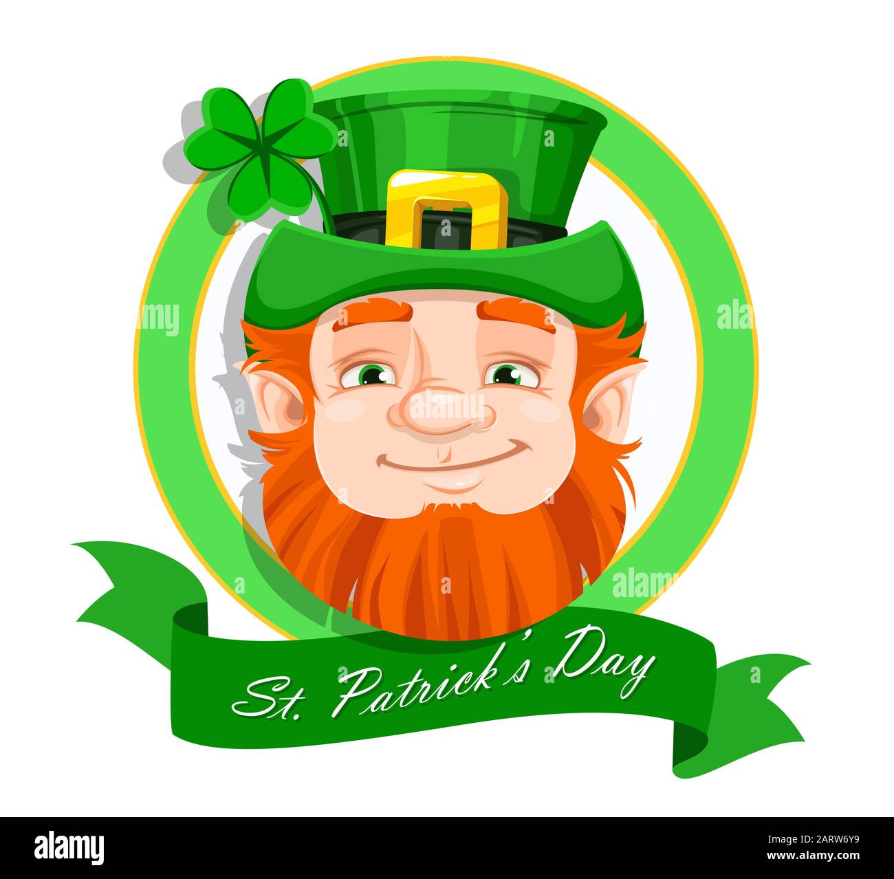 Clipart Leprechaun Face