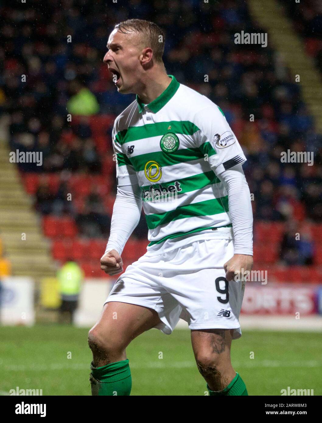 Celtic leigh griffiths celebrates goal scottish premiership match ...