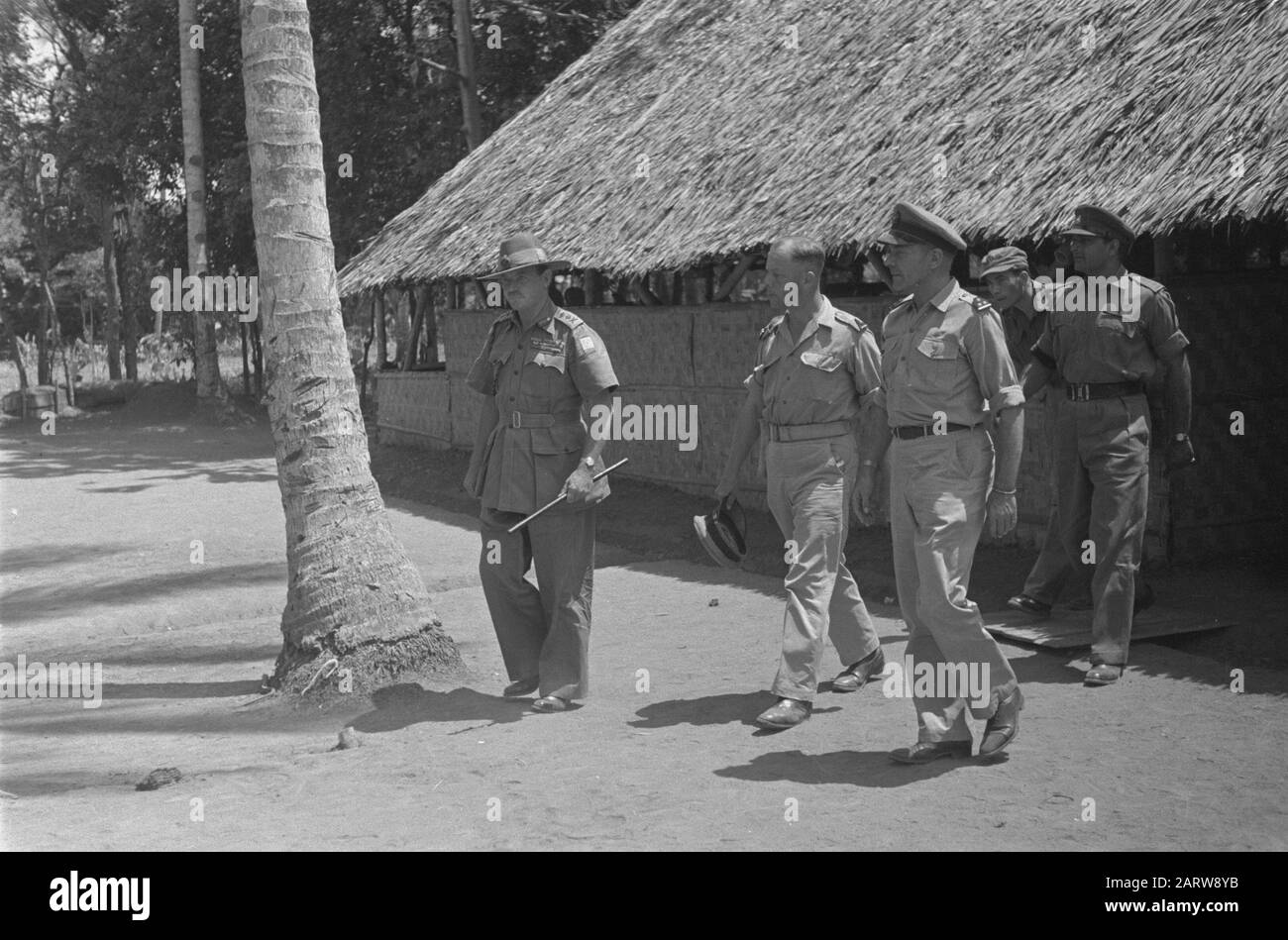 Visit of British General Montagu Stopford to the U-Brigade Stopford ...