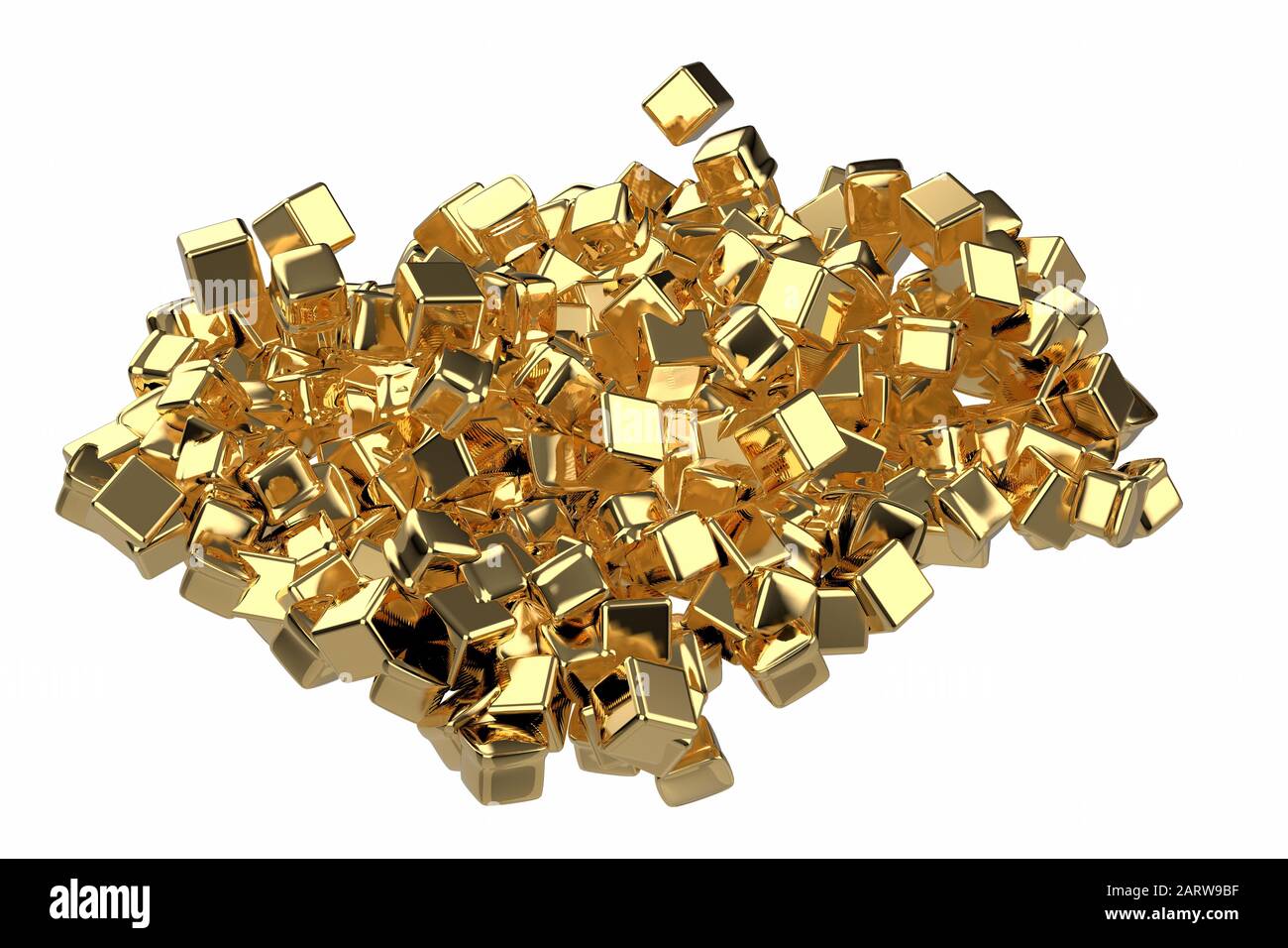 Large pile bright yellow Cut Out Stock Images & Pictures - Alamy