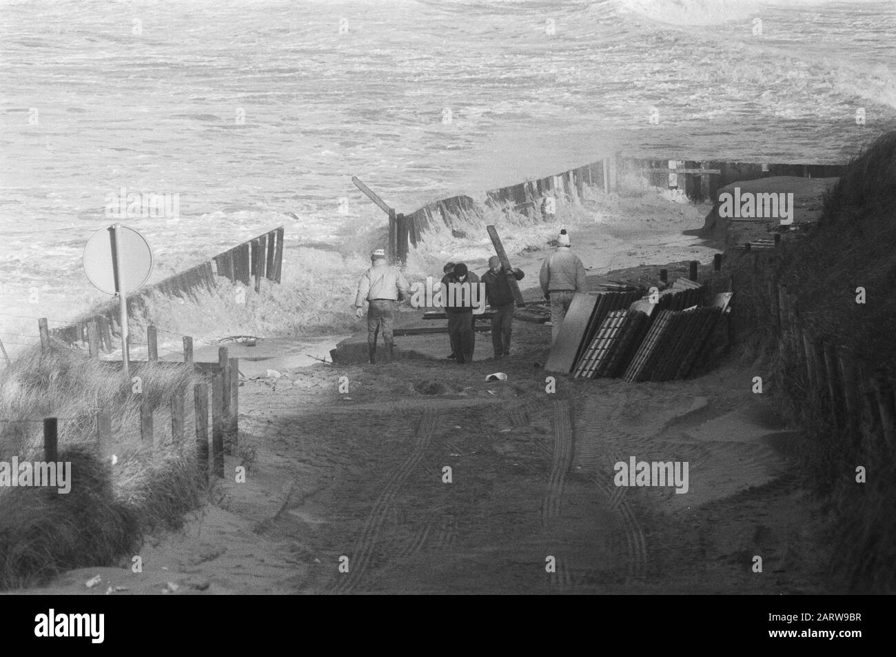 Northwest storm along the coast storms, shores, beaches Date: February ...