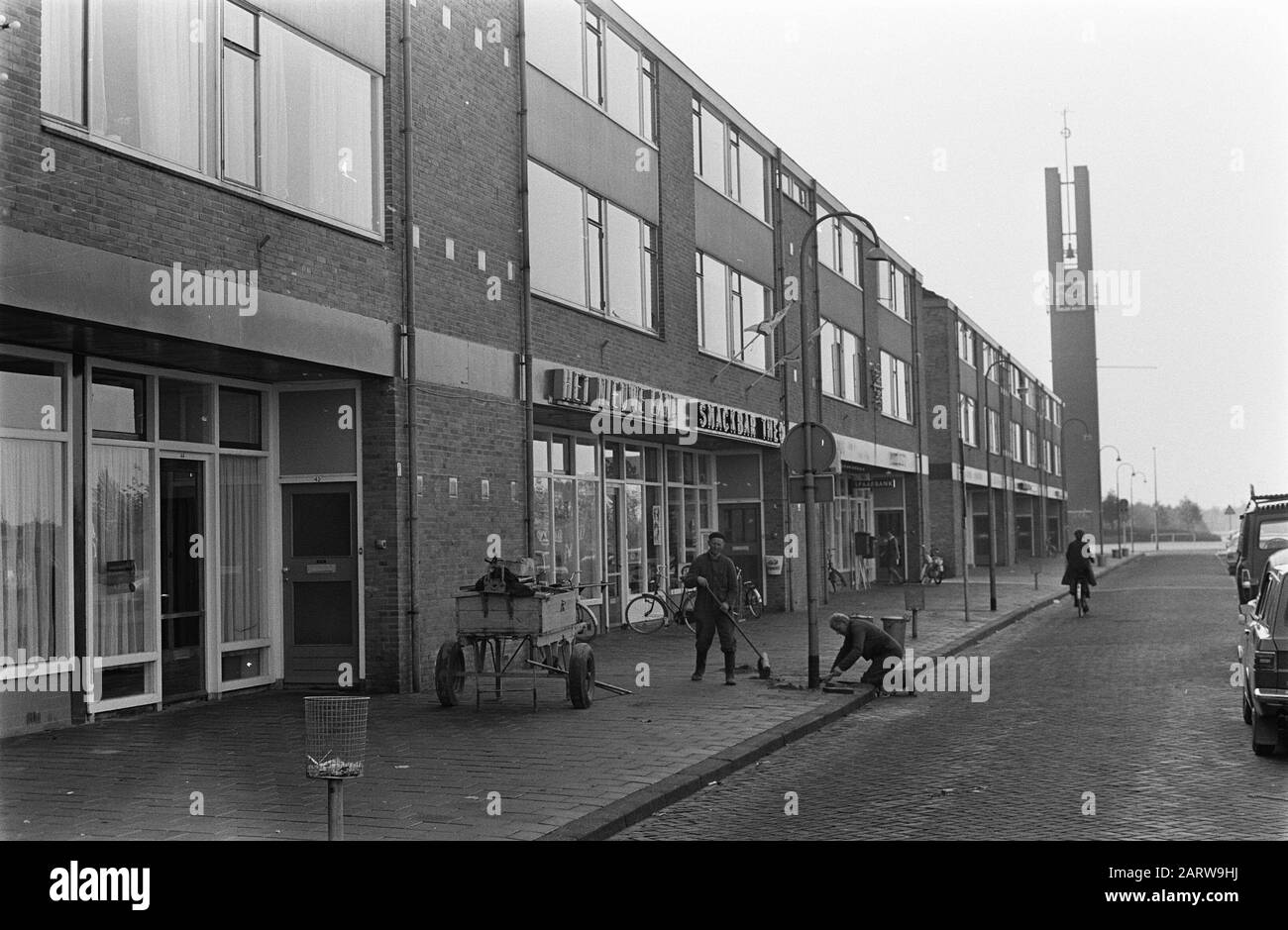 1960s town street Black and White Stock Photos & Images - Alamy