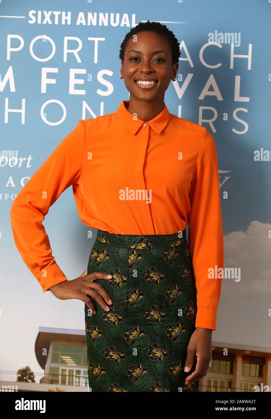 Tracy Ifeachor attending the Newport Beach Film Festival UK Honours ...