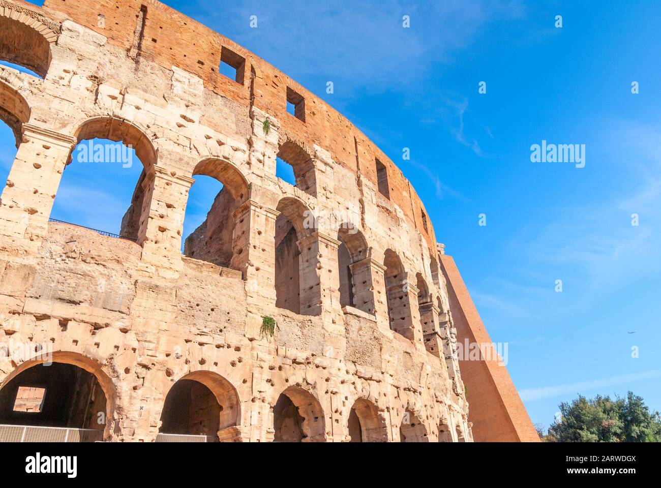 Colosseum in Rome, Italy. Ancient Roman Colosseum is one of the main ...