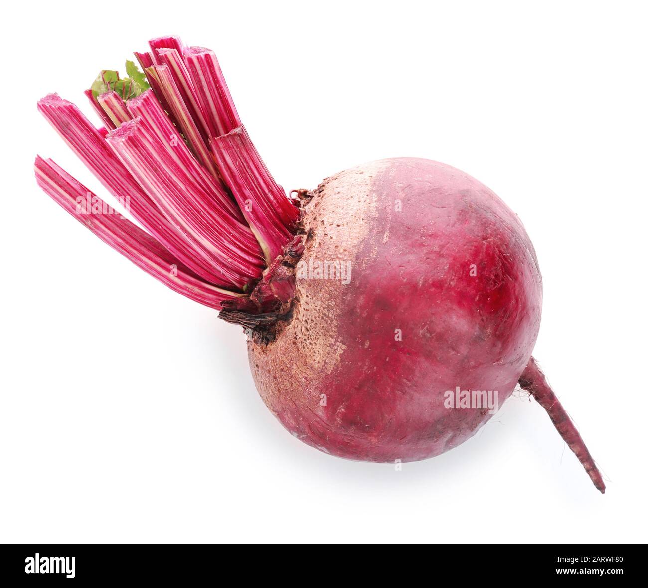 Fresh beet on white background Stock Photo - Alamy