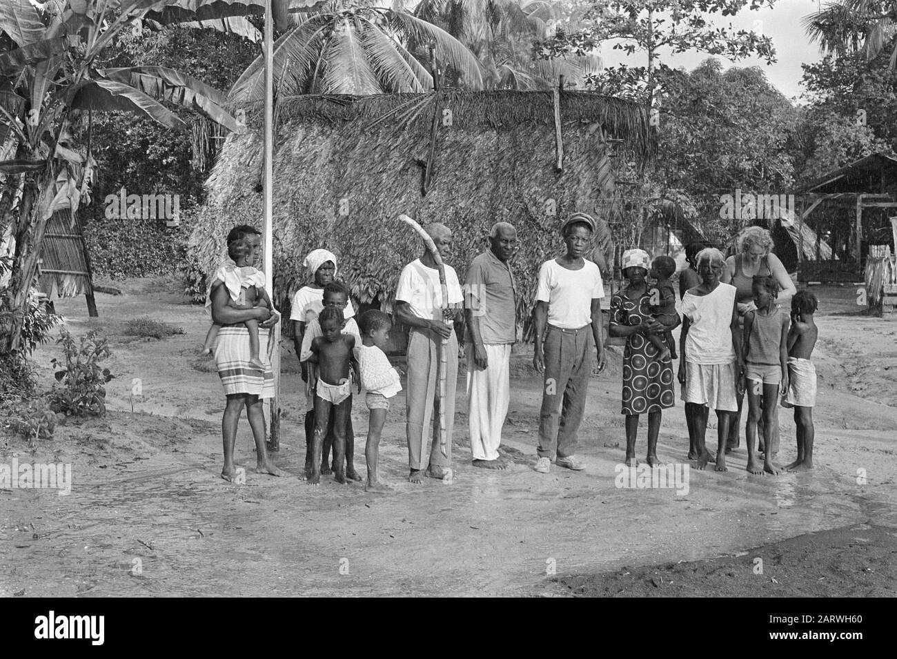 Suriname; the entire remaining population of Santigron for the ...