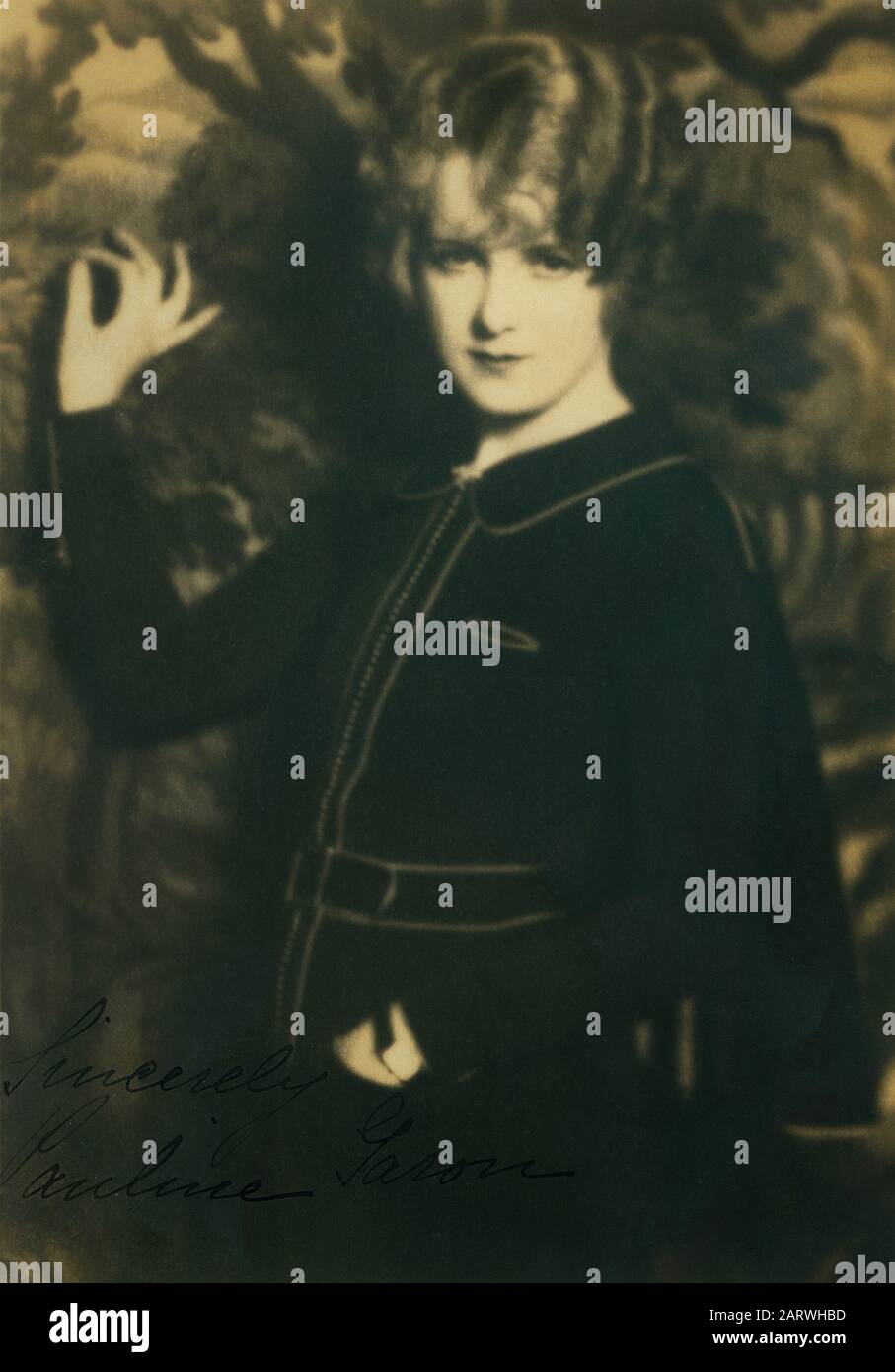 Actress Pauline Garon (1900-1965), Half-Length Publicity Portrait, 1925 ...