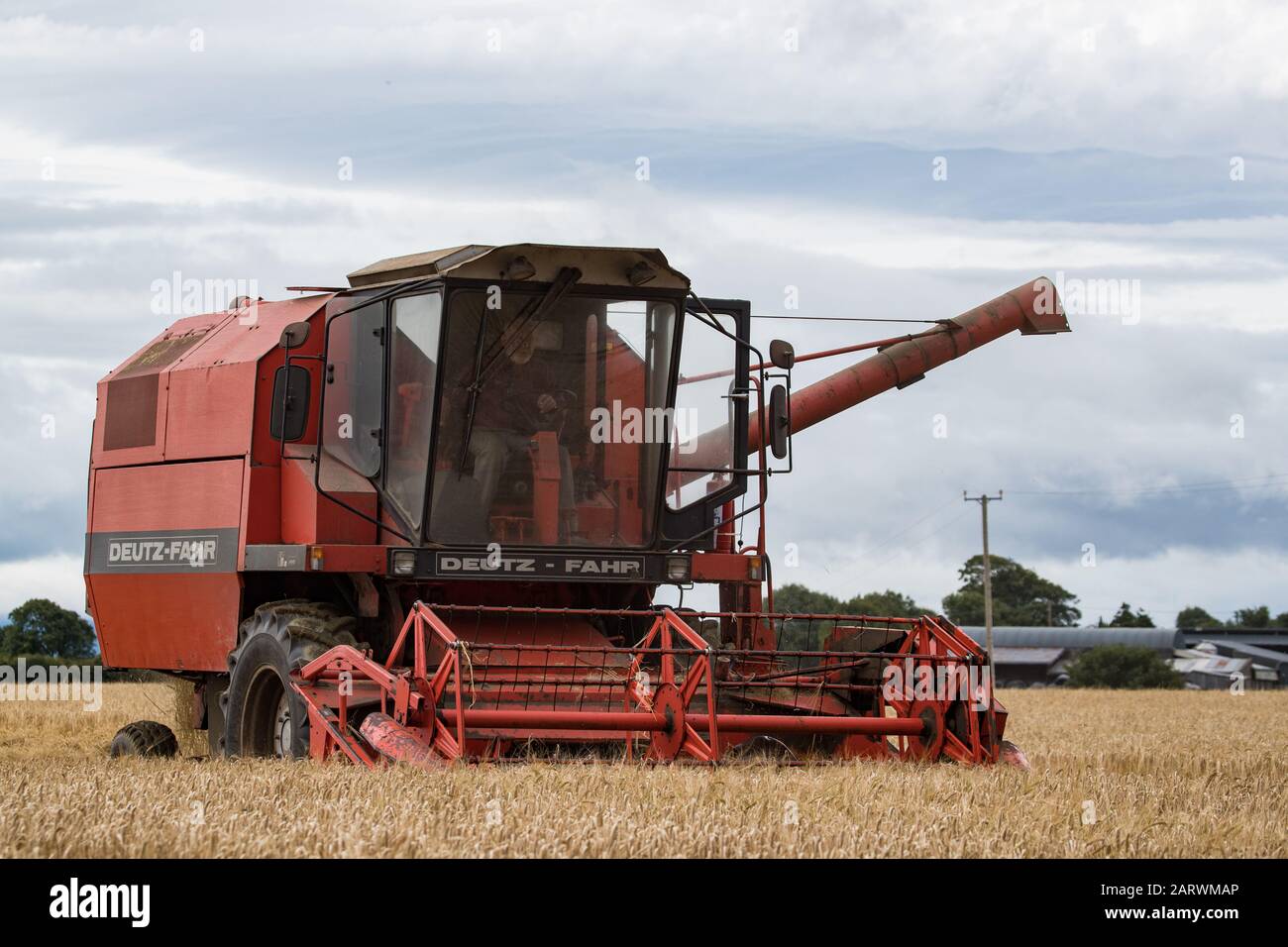 Combine Harvest Ireland High Resolution Stock Photography and Images ...