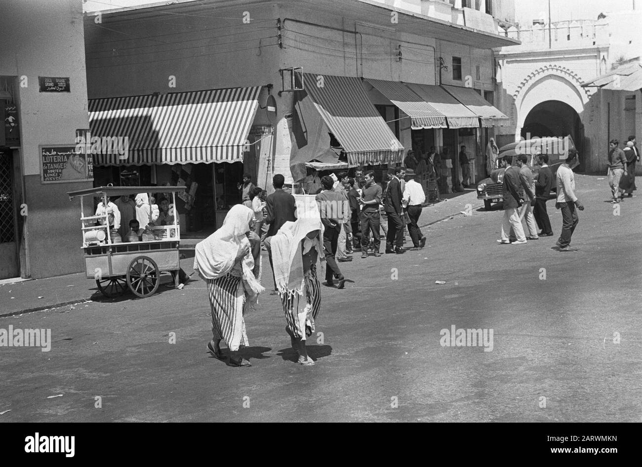 Tangier (Morocco). Veil Women Date: August 9, 1967 Location: Morocco ...