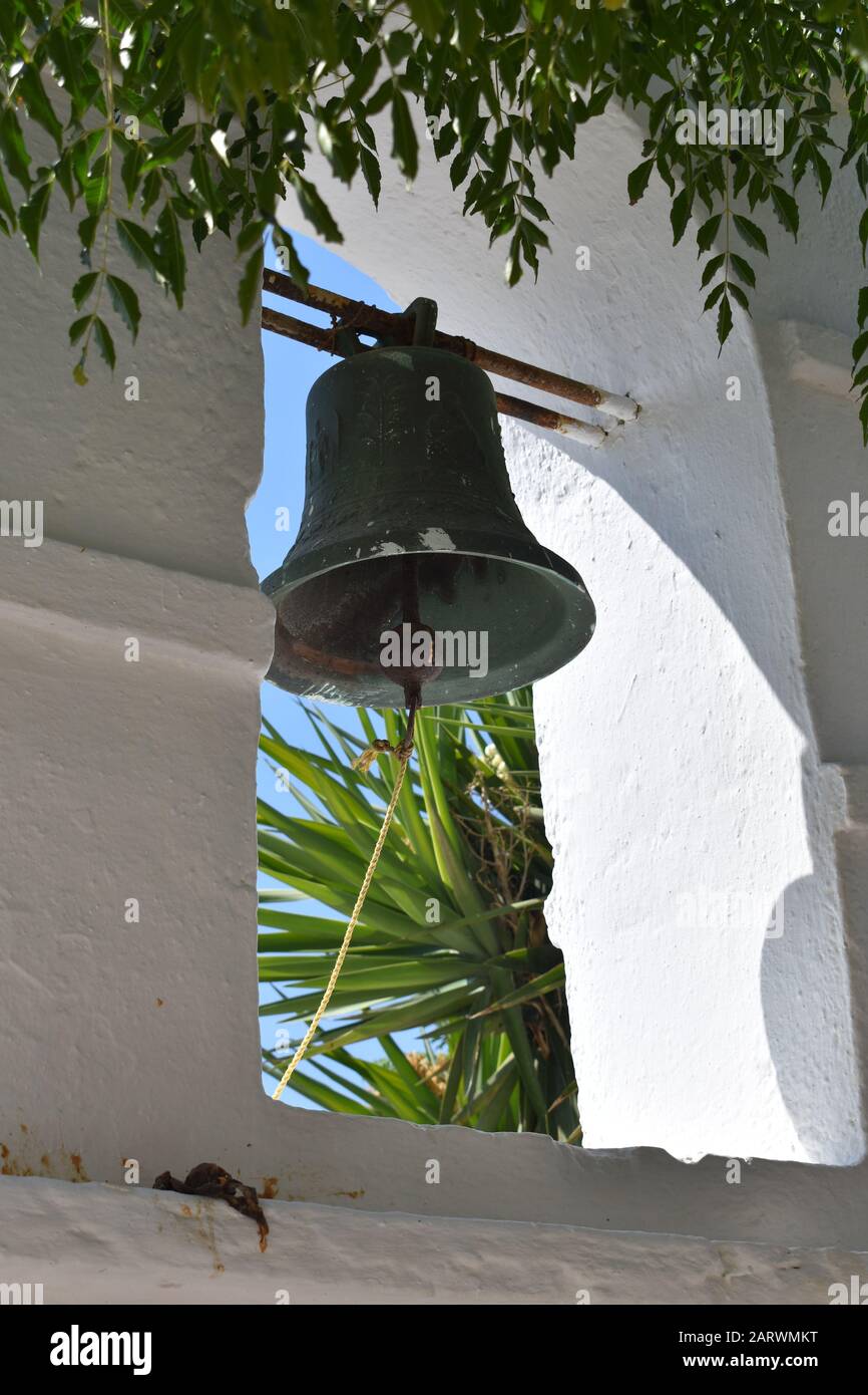 Old greek orthodox church bell tower belltower hi-res stock photography ...