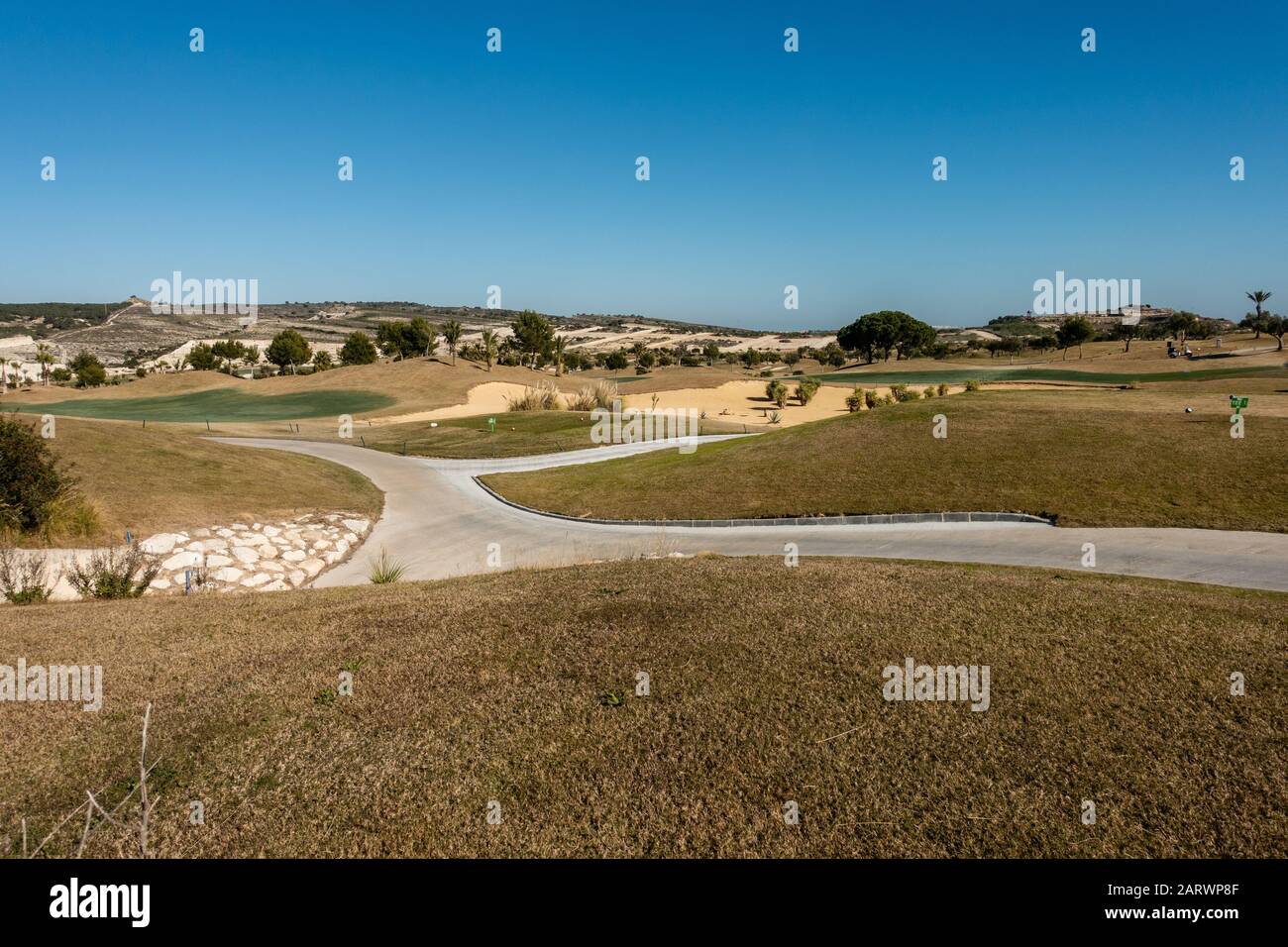 Golf cart trail hi-res stock photography and images - Alamy