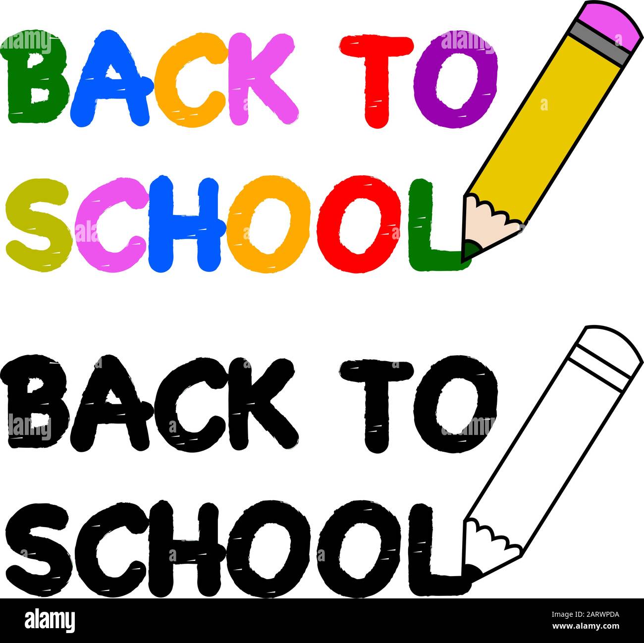 Teacher showing craft Stock Vector Images - Alamy