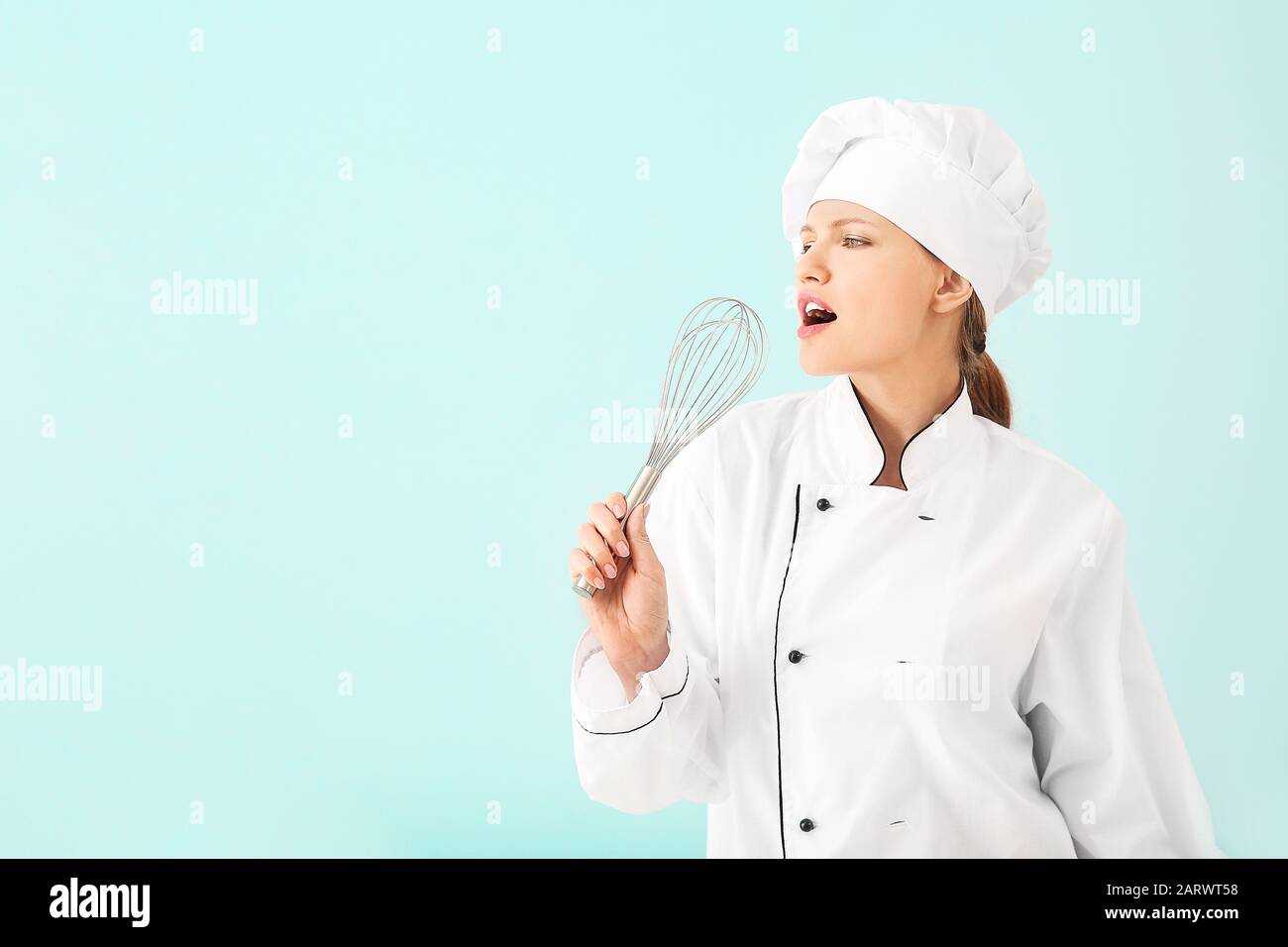 Using whisk hi-res stock photography and images - Alamy