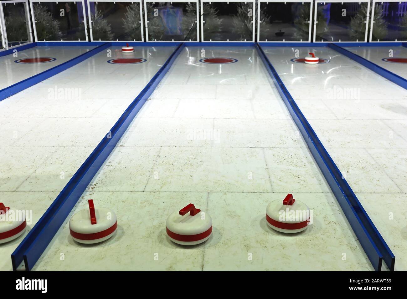 Curling Ice High Resolution Stock Photography and Images - Alamy