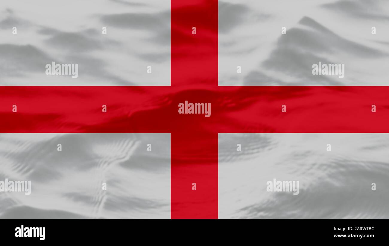 Waves Texture On England Flag, Background Stock Photo - Alamy