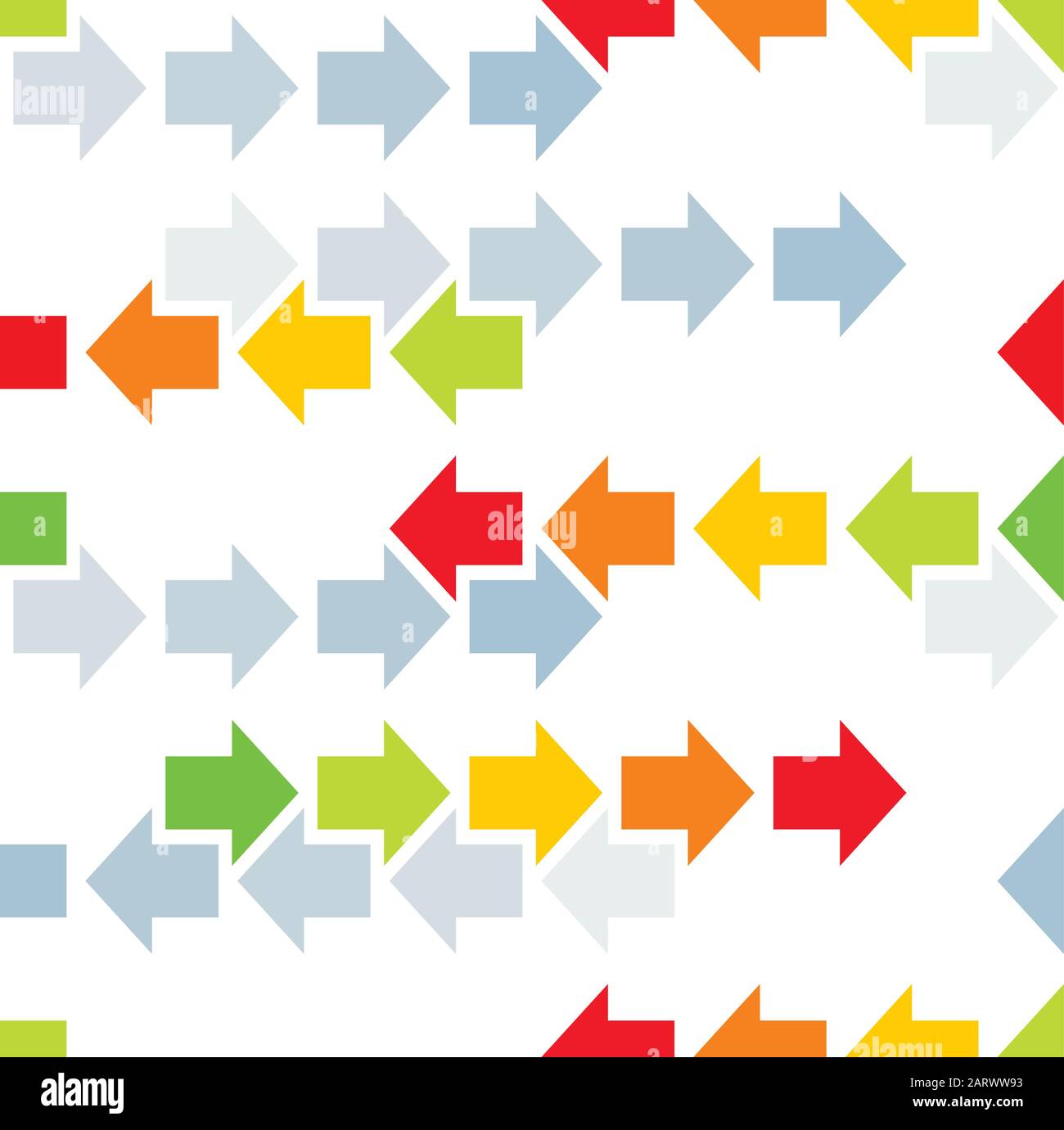 Colorful drawing with arrow Stock Vector Images - Alamy