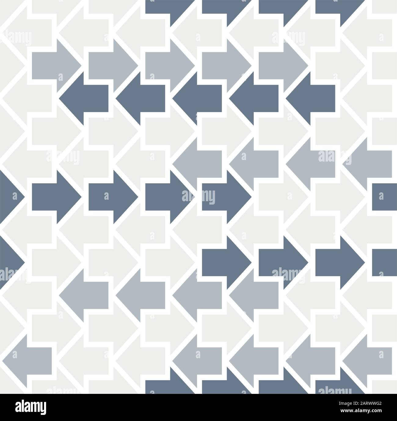 Arrows seamless pattern. Abstract geometric texture with arrow shapes ...