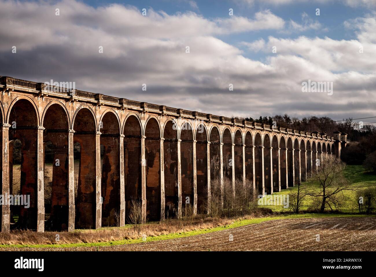 The Ouse Valley Viaduct, also sometimes known as the Balcombe Viaduct ...