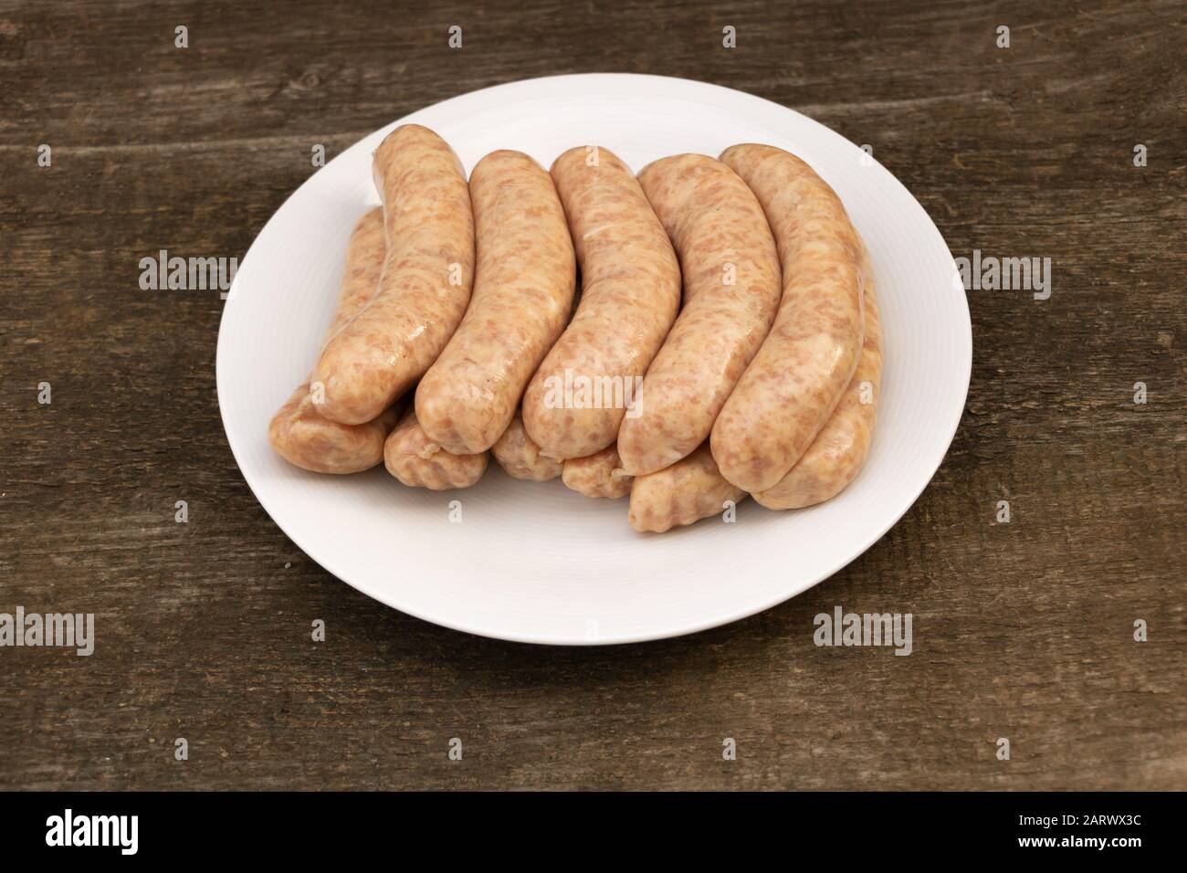 Chain of sausages hi-res stock photography and images - Alamy