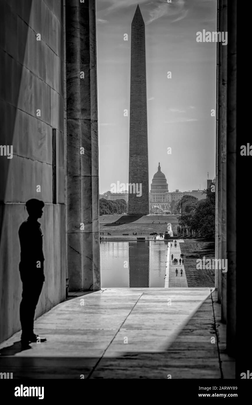 Security guard on american hi-res stock photography and images - Alamy