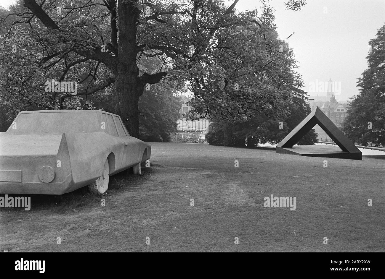 Installation art outside Black and White Stock Photos & Images - Alamy