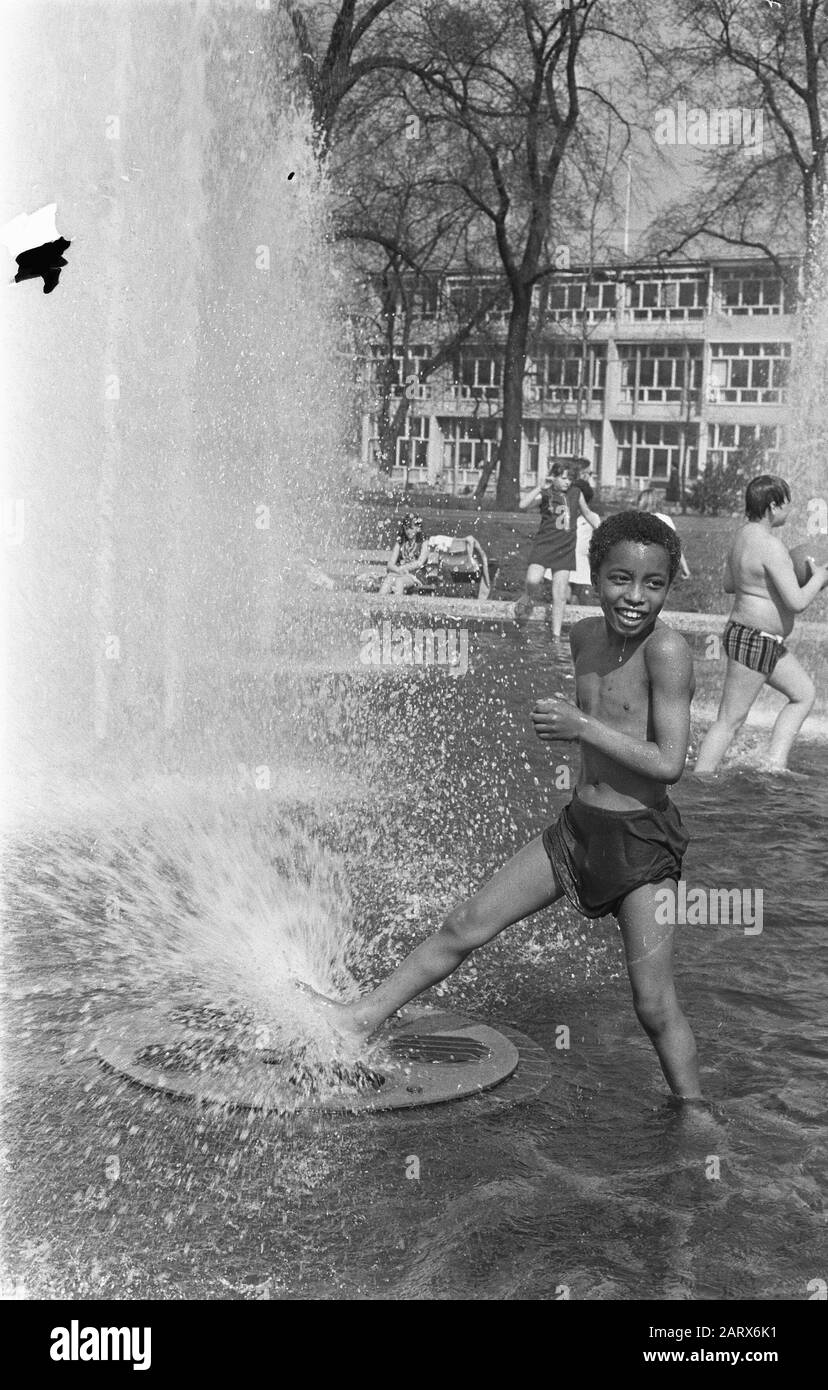 Spring in the city Date: April 8, 1969 Stock Photo - Alamy