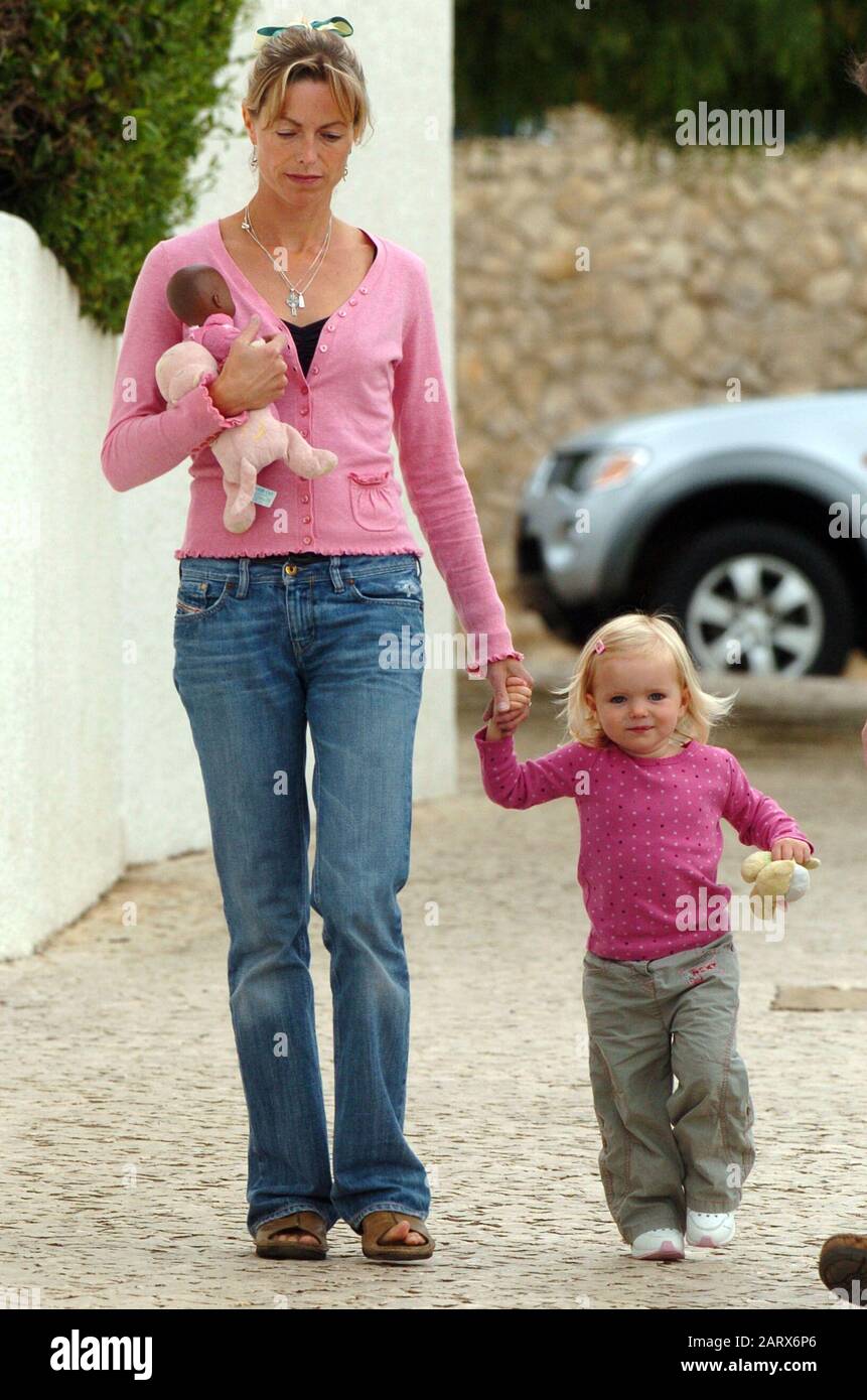 Kate McCann collecting their youngest daughter Amelie from the children ...