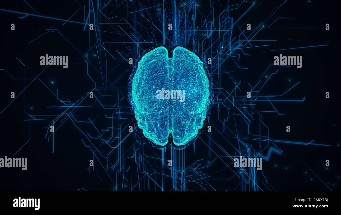 Digital Brain High Resolution Stock Photography and Images - Alamy