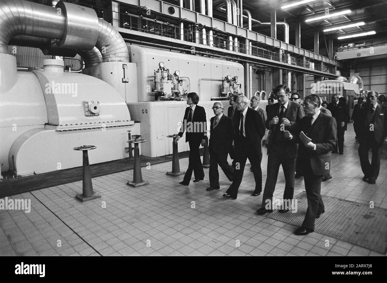 Opening Centrale Hemweg III During the tour of Alderman Wolffensperger ...