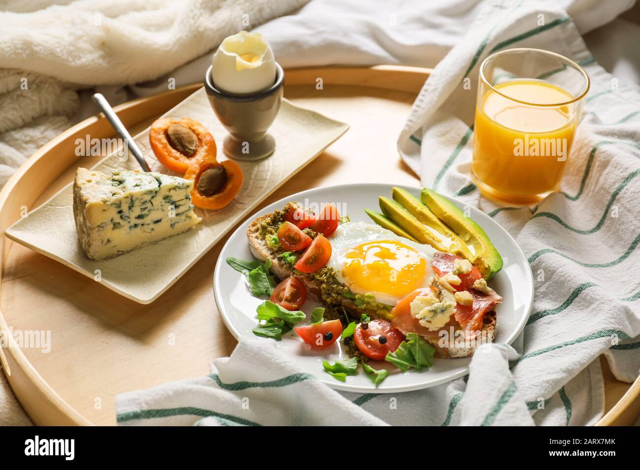 Tray tasty sandwiches glass hi-res stock photography and images - Alamy