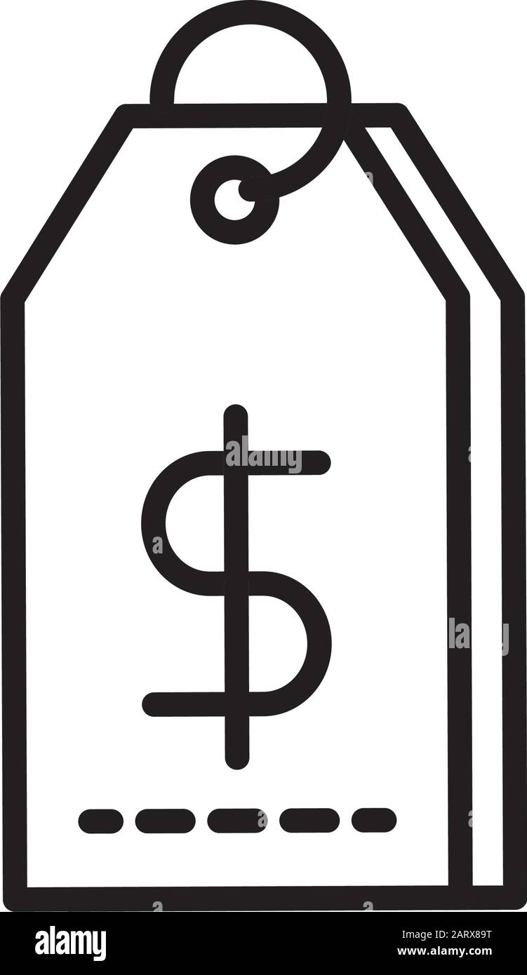 business cash money line design vector illustration Stock Vector Image ...