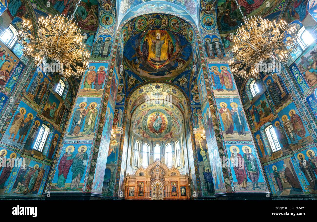 Resurrection church of st petersburg hi-res stock photography and ...