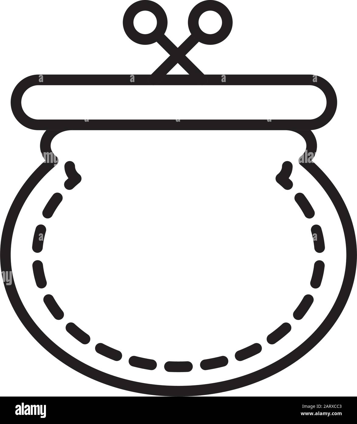 business cash money line design vector illustration Stock Vector Image ...